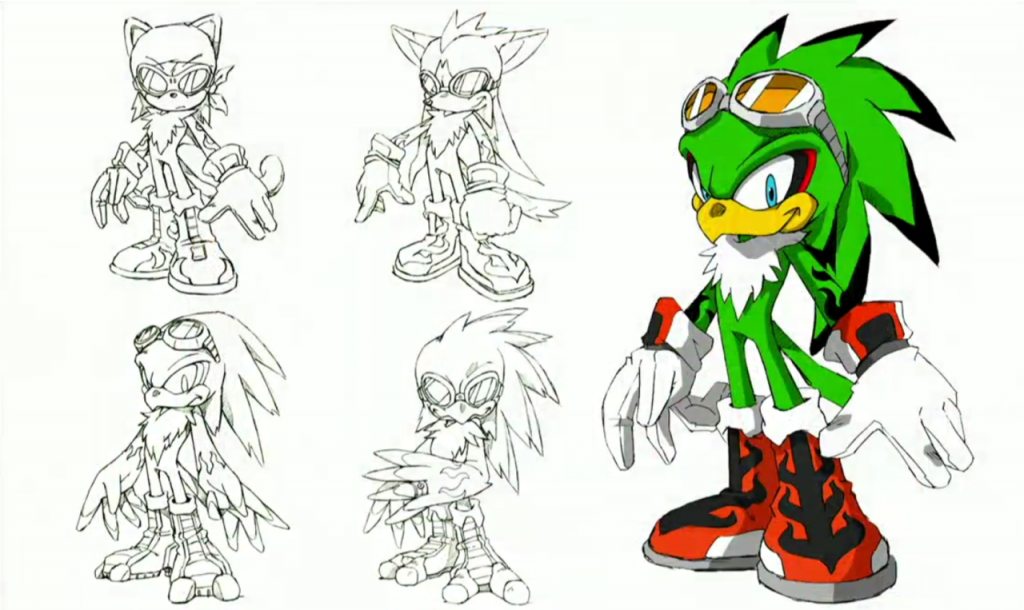 Never Before Seen Concept Art of Sonic Characters | Fans United for SatAM